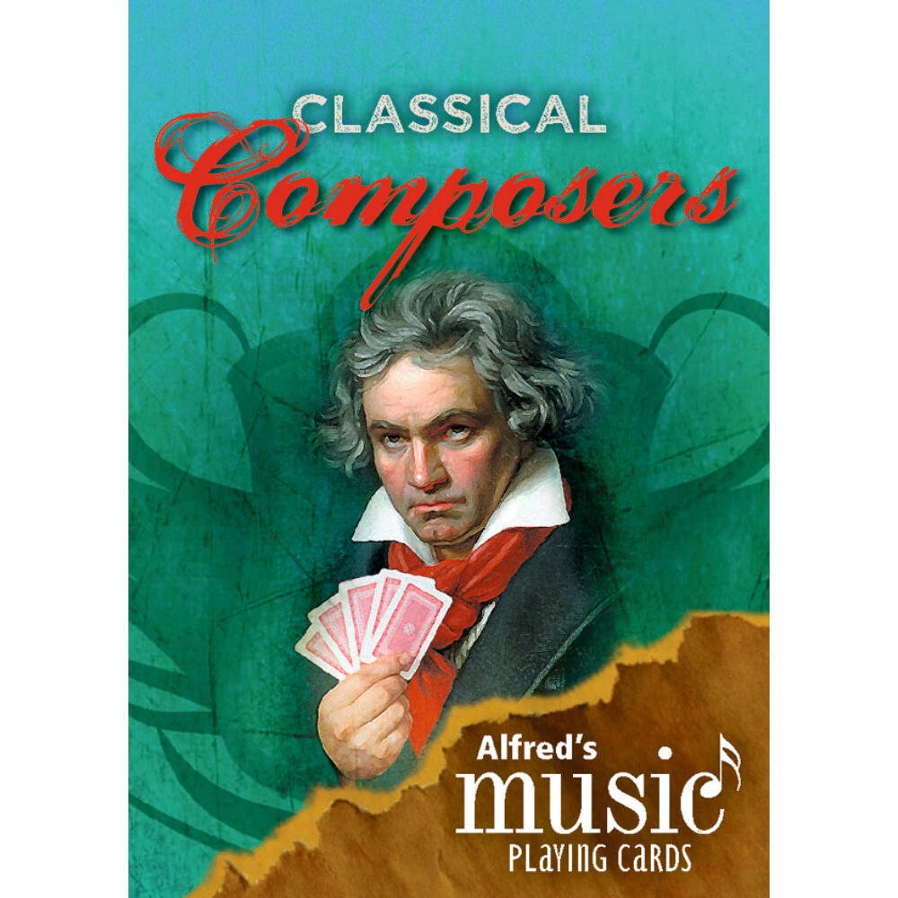 Alfred's Music Playing Cards Classical Composers | Evergreen Workshop