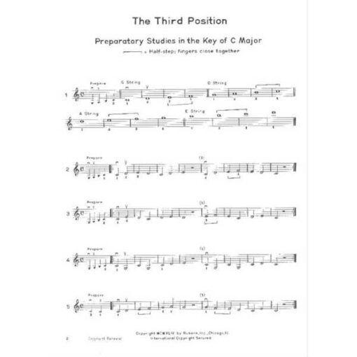 Introducing the Positions for Violin: Volume 1 – Third and Fifth ...