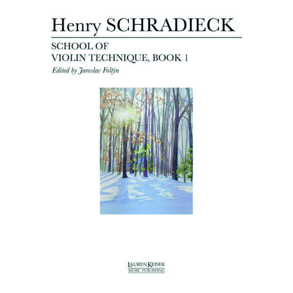 Schradieck, Henry – School of Violin Technique Book 1 – Edited by ...