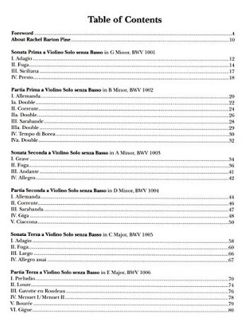 J.S. Bach - Six Sonatas and Partitas for Violin Alone - Rachel Barton ...